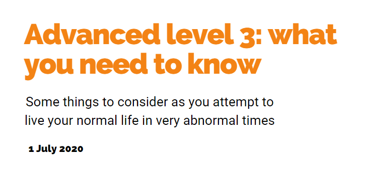 INFOGRAPHIC: Advanced level 3 - Explain