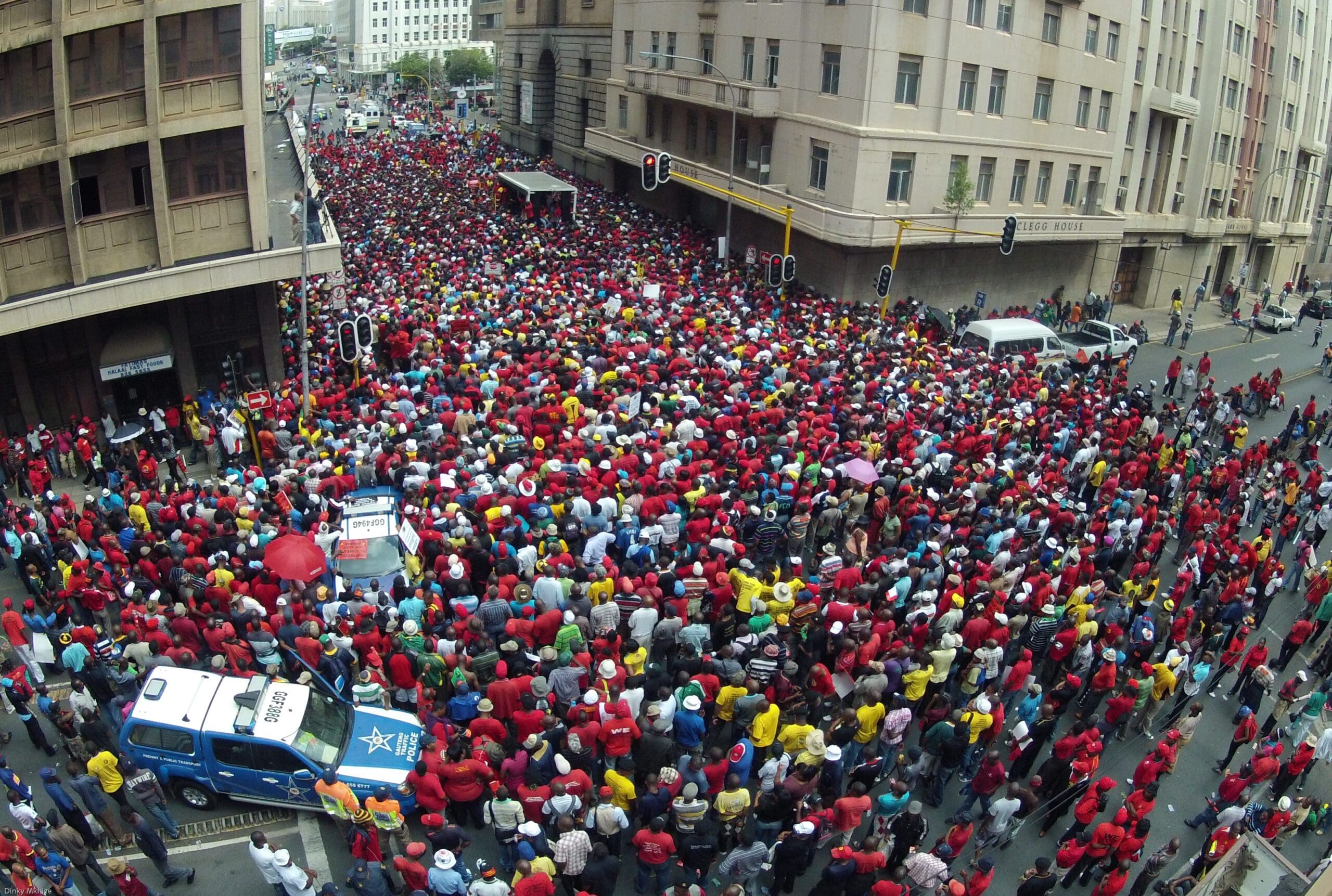 Cosatu Stages nationwide strike against economic crisis and job losses ...
